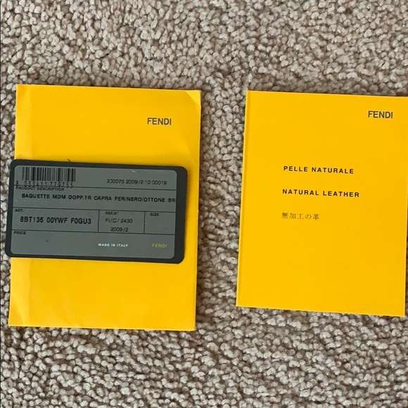 Fendi | Bags | Fendi Black Bag 0 Authentic | Poshmark